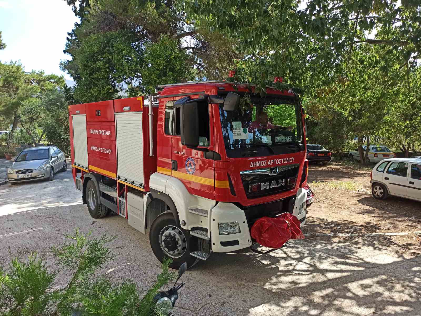 ΠΑΡΑΛΑΒΗ ΝΕΟΥ ΠΥΡΟΣΒΕΣΤΙΚΟΥ ΟΧΗΜΑΤΟΣ - Kefalonia Status