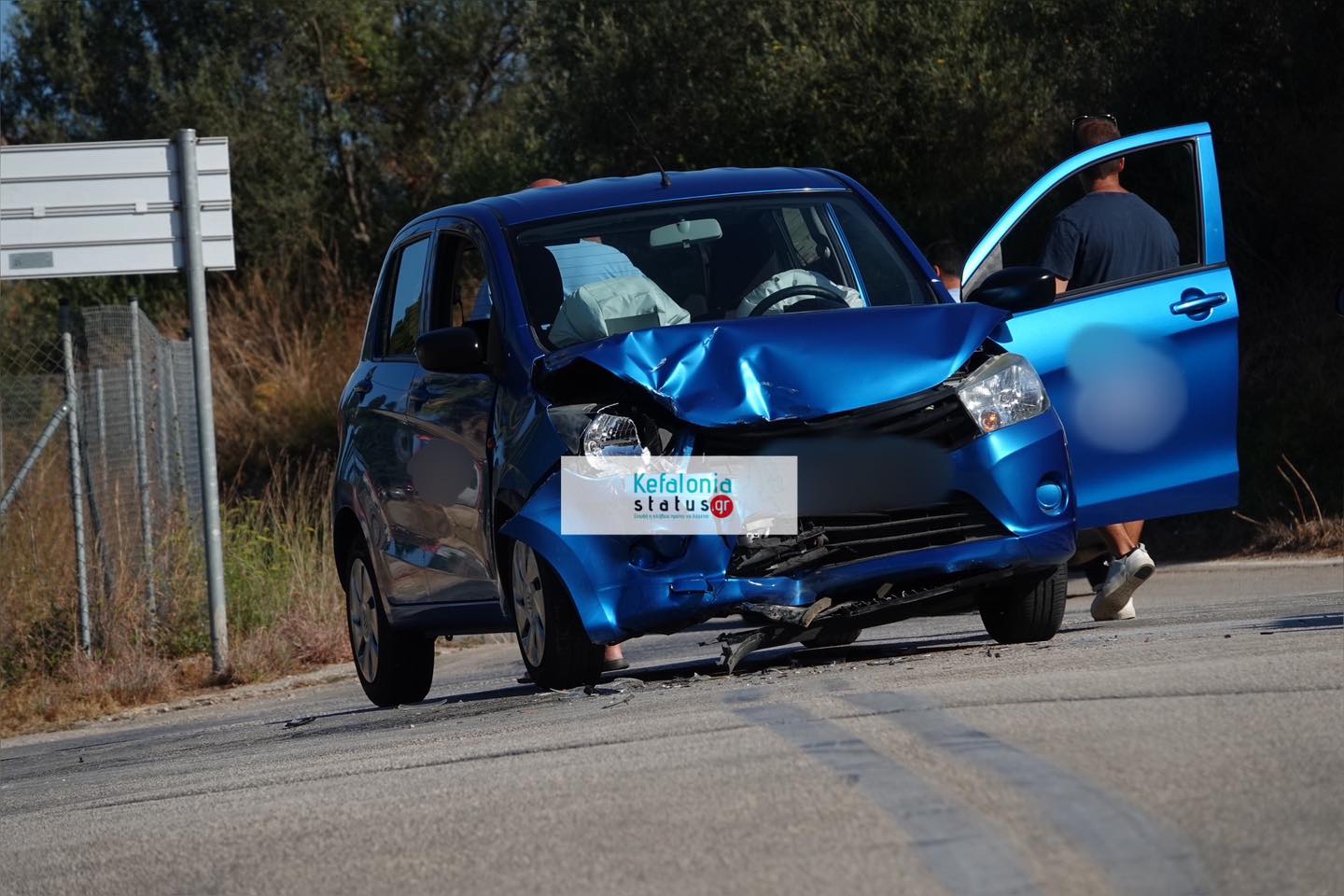 Τροχαίο ατύχημα σήμερα το πρωί στον επικίνδυνο κόμβο του Αεροδρομίου ...