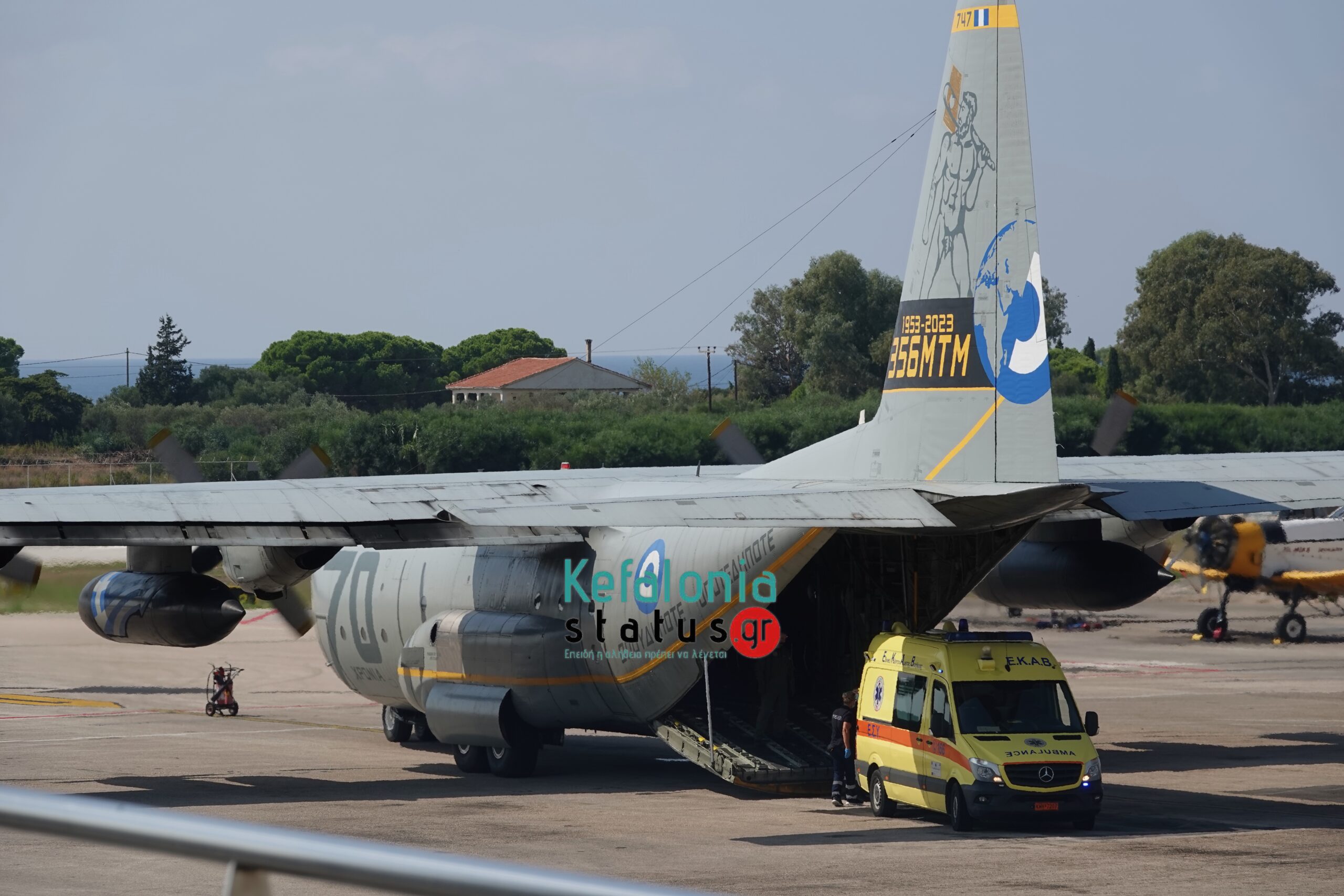 Αερογέφυρα ζωής για βρέφος 11 μηνών με C-130 από το αεροδρόμιο της ...