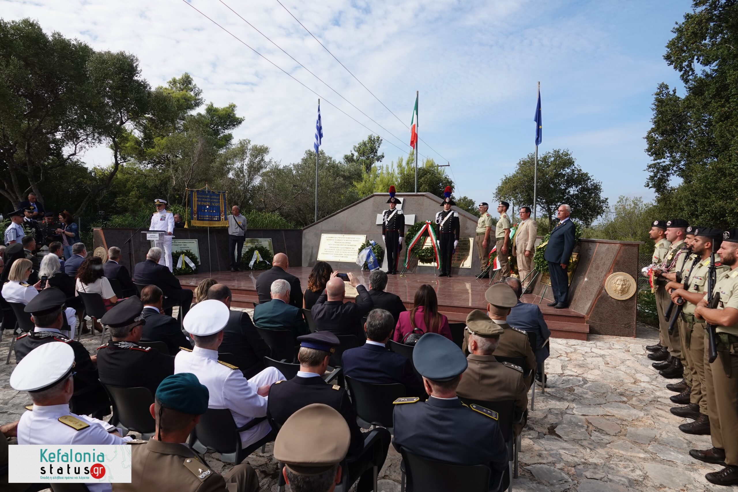 Οι εκδηλώσεις μνήμης για τα 80 χρόνια της σφαγής της Ιταλικής Μεραρχίας ...