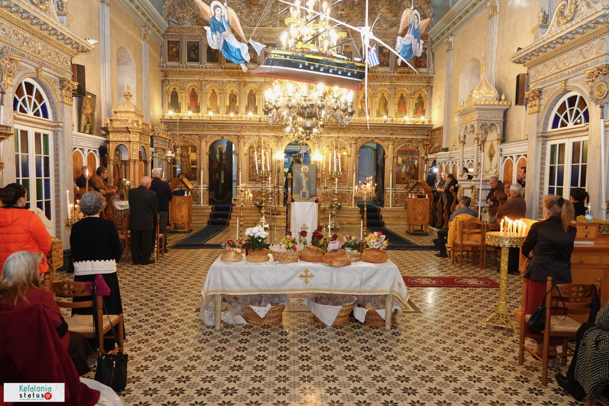 Ο Πανηγυρικός Εσπερινός στον Ιερό Ναό Αγίου Νικολάου στα Σβορωνάτα ...