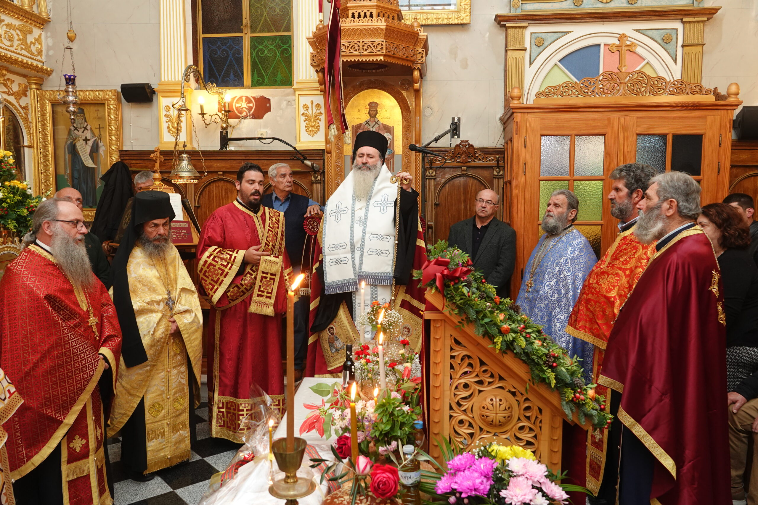 Μέγας πανηγυρικός Αρχιερατικός Εσπερινός στον Ι. Ν. του Αγίου ...