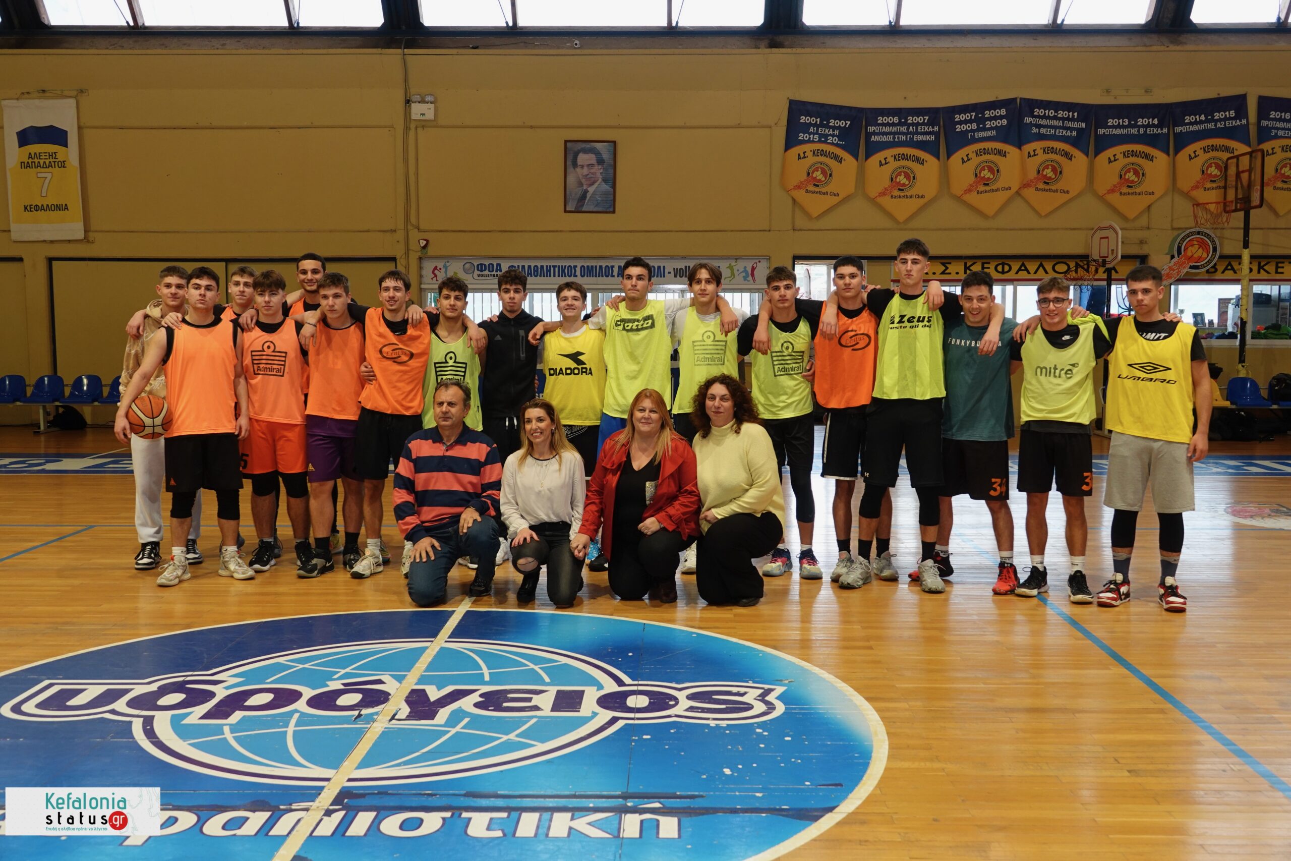 Ο Φιλανθρωπικός αγώνας μπάσκετ από το 2ο Λύκειο Αργοστολίου για τη ...