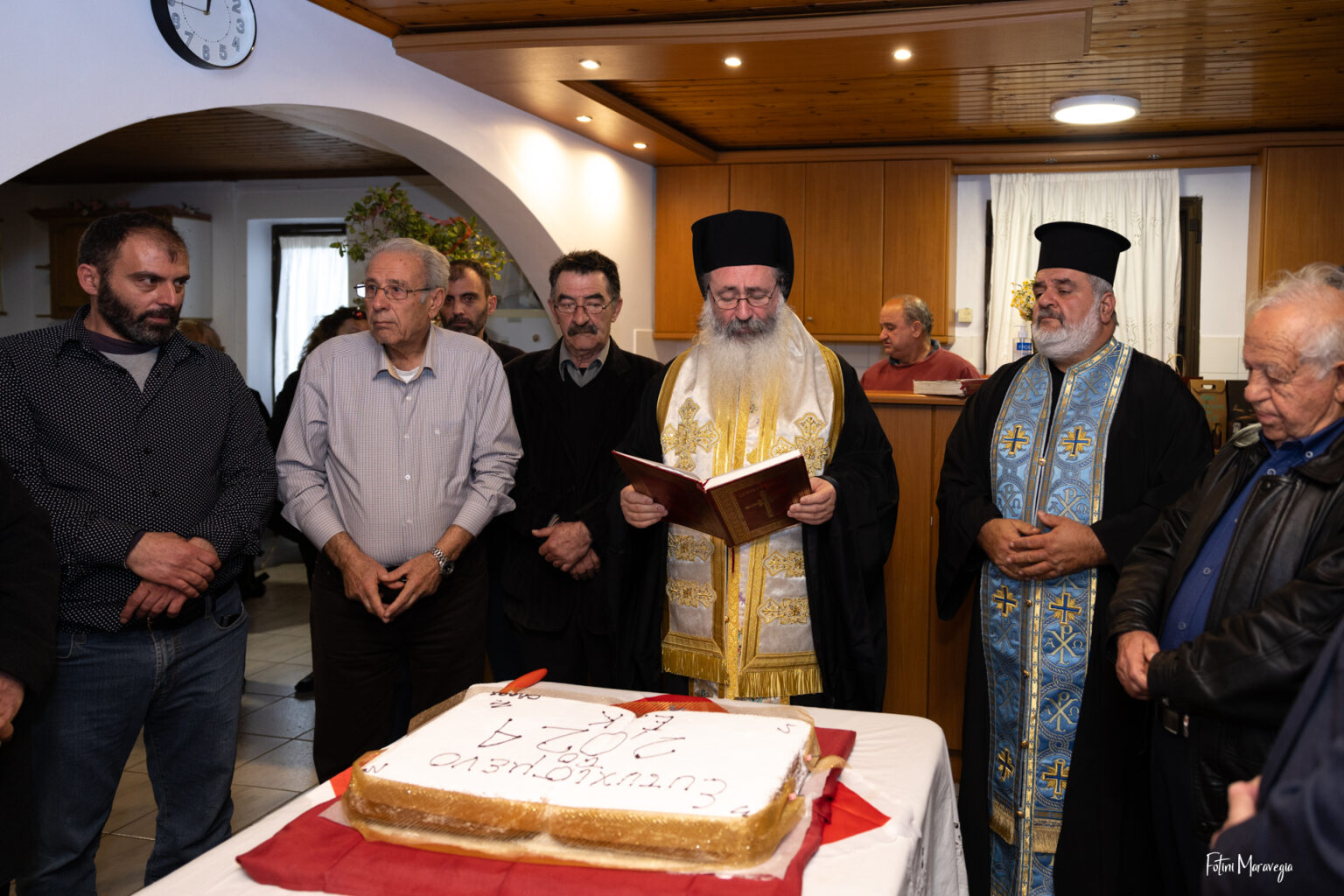 Κοπή πίτας για την Ενορία των Αρχαγγέλων στα Βαλσαμάτα - Kefalonia Status