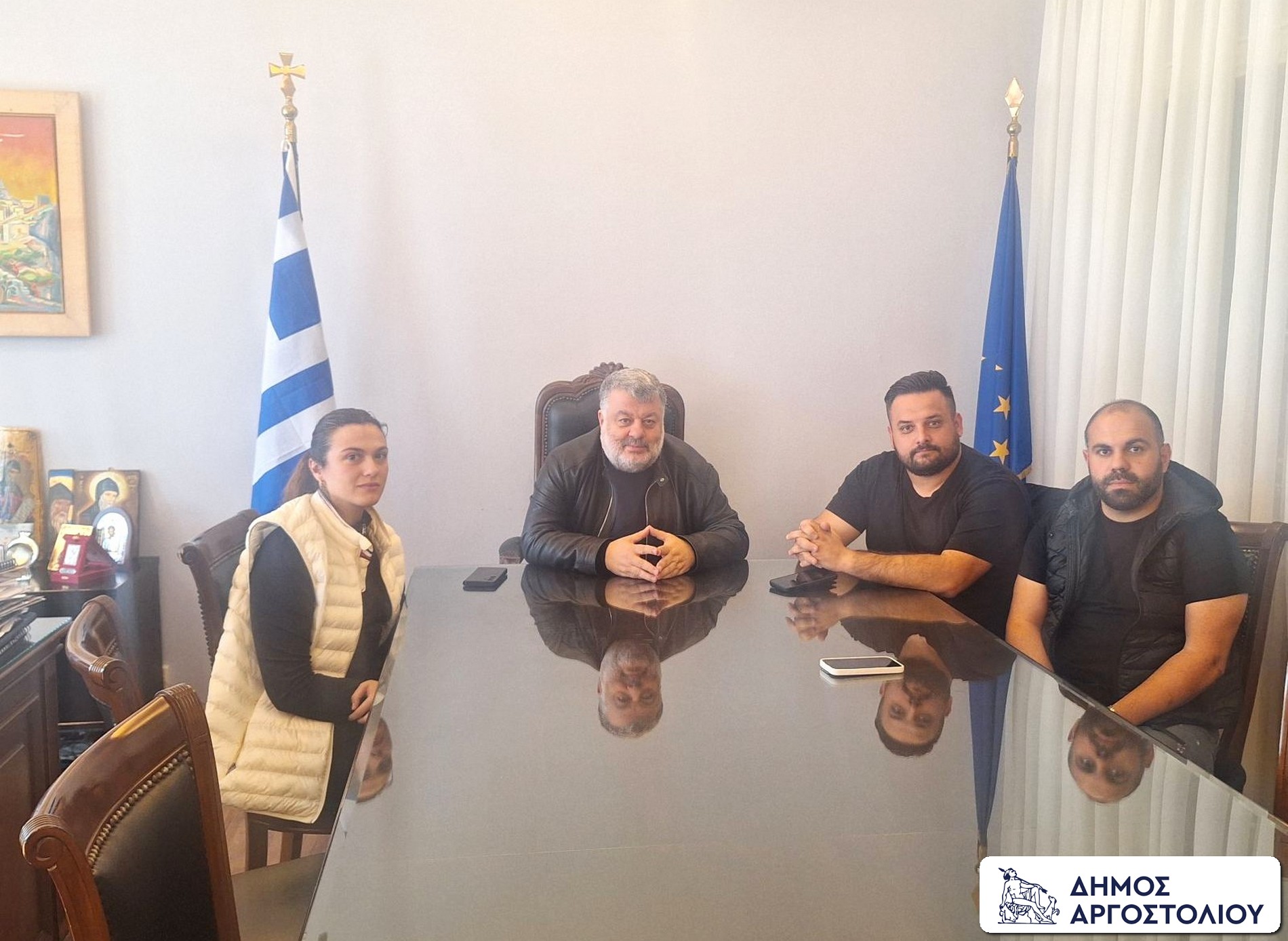 Δήμος Αργοστολίου / Συνάντηση με το νέο ΔΣ του Εμπορικού Συλλόγου ...