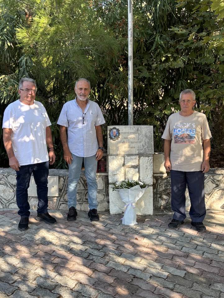 Πόρος / Πράξη τιμής στη μνήμη του Στέργιου Κωτούλα που θυσιάστηκε στο ...